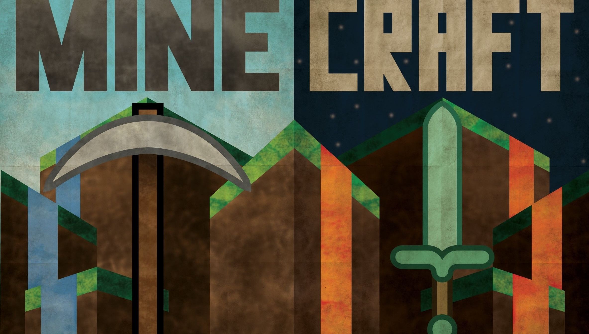 HD Wallpaper: Explore the World of Minecraft Adventures