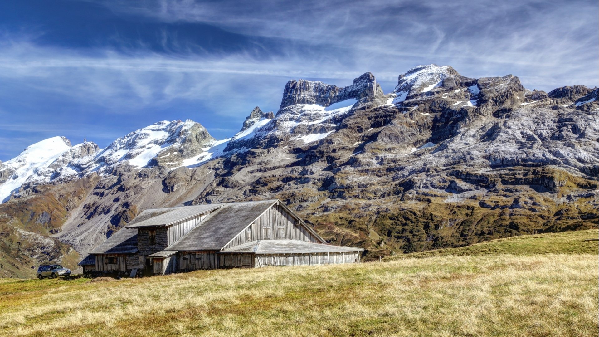 Download Man Made Barn HD Wallpaper