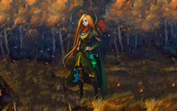 Download Windranger (DotA 2) Video Game DotA 2 PFP by Igor Artyomenko