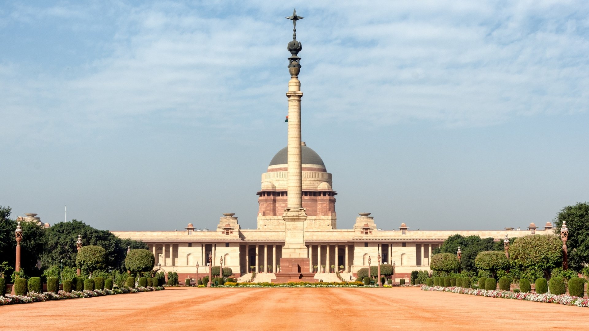 Rashtrapati Bhavan: Stunning HD Man-Made Architectural Marvel