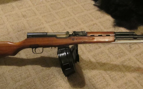 Download Man Made SKS Rifle HD Wallpaper