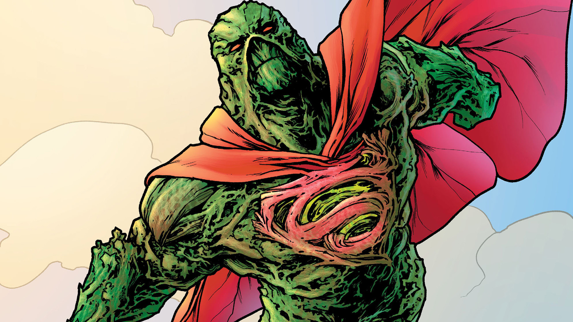 Download Comic Swamp Thing HD Wallpaper