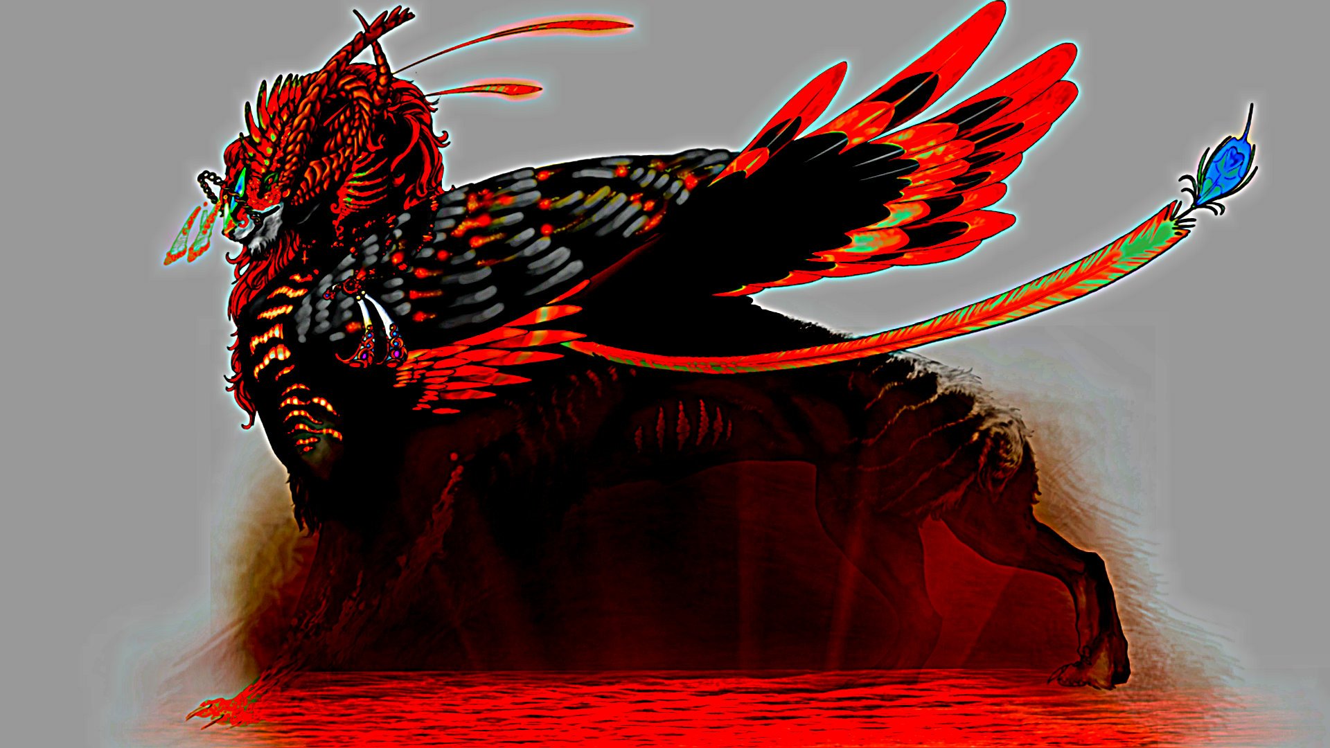 Demon Lion by TheAWPMaster