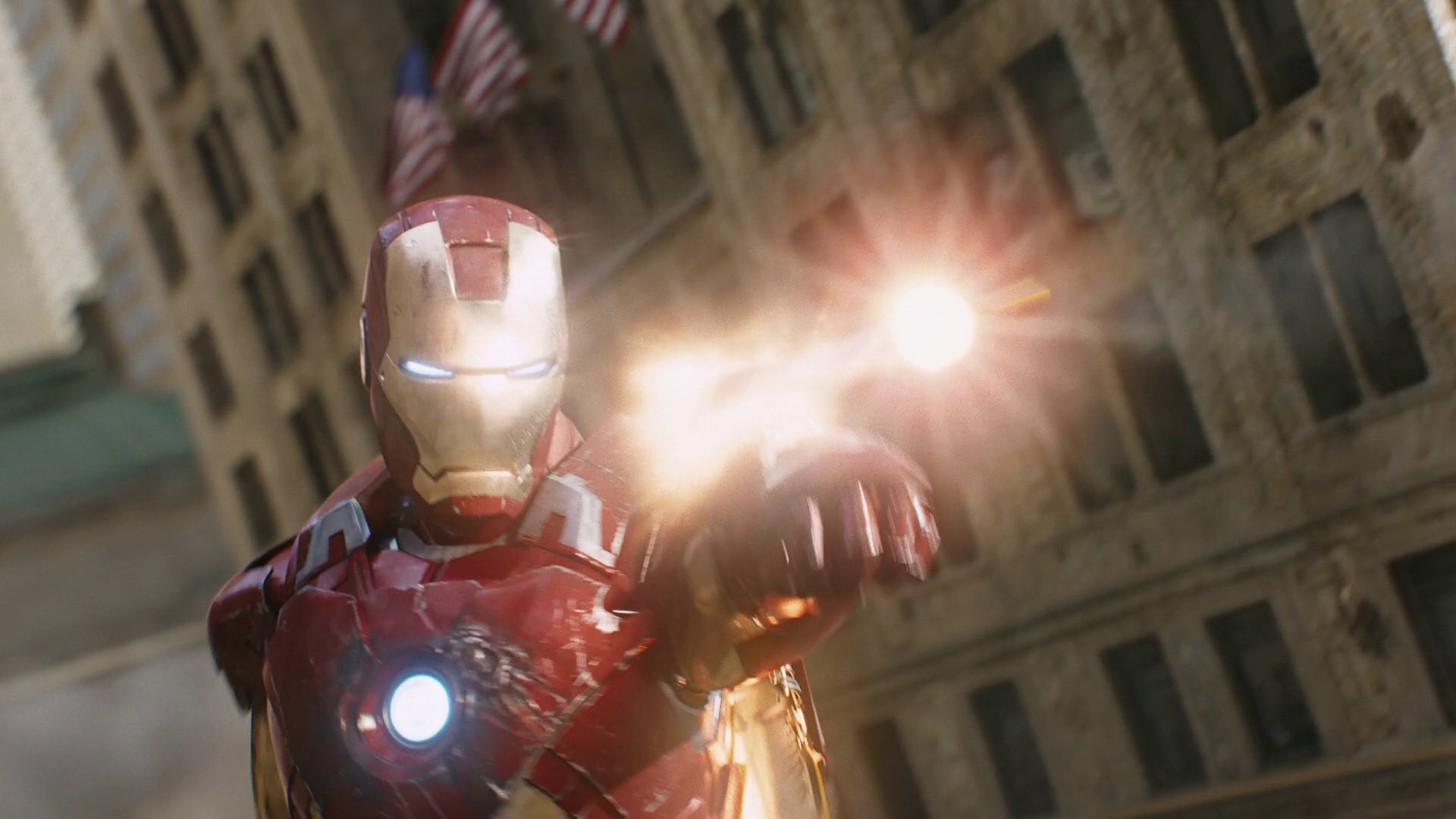 Iron Man HD Wallpaper: Epic Avengers Movie Action Shot