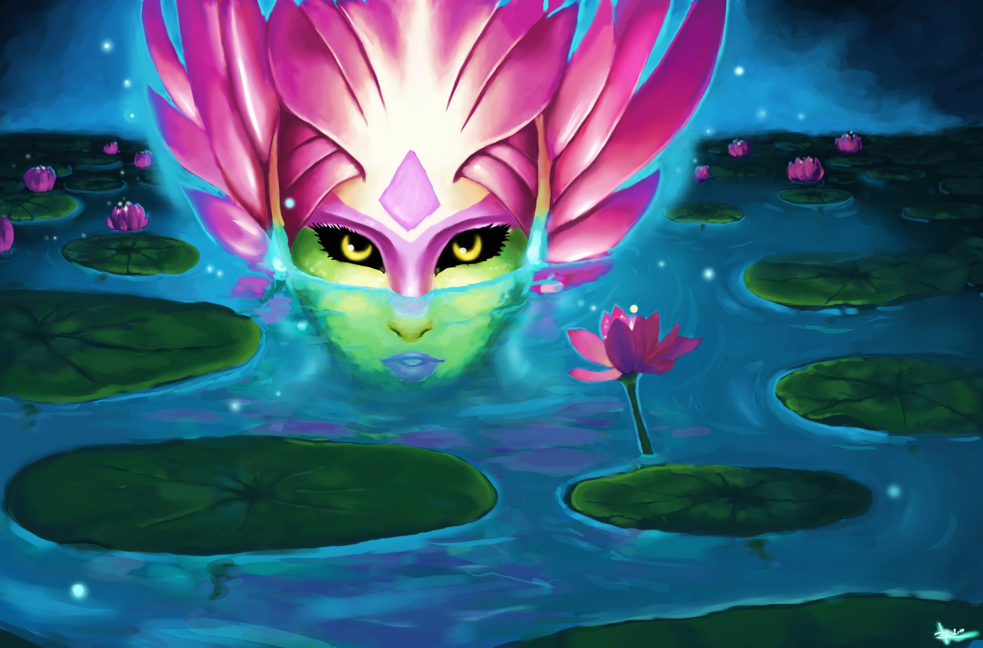 River Spirit Nami Wallpaper