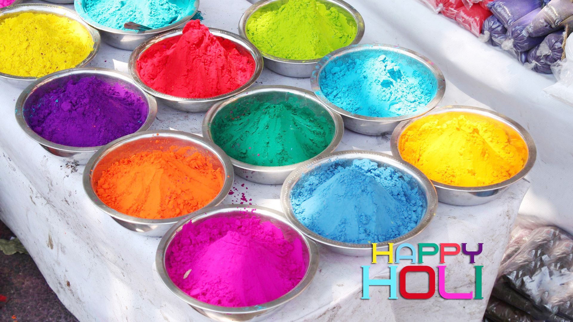 Download Colors Holiday Holi HD Wallpaper