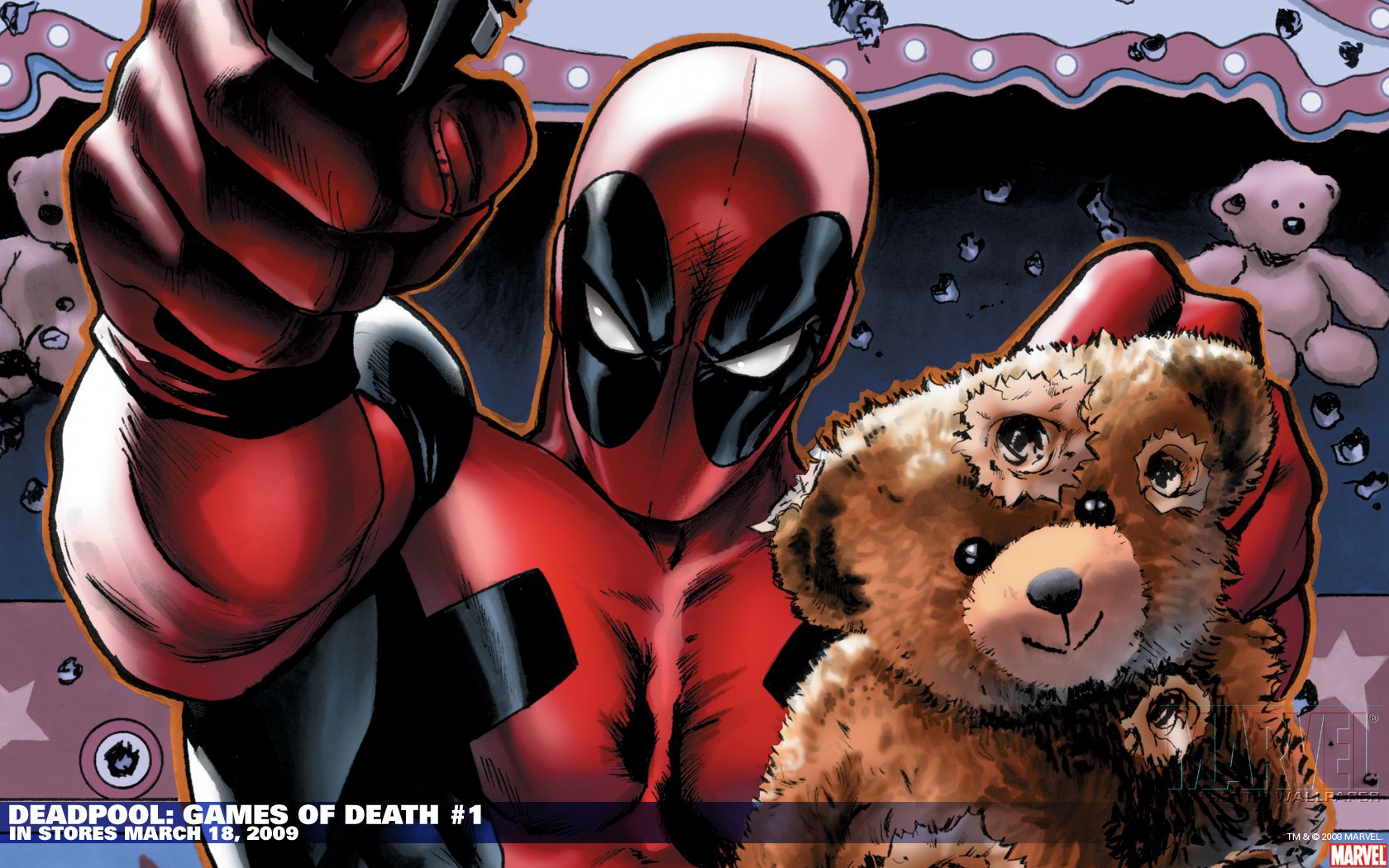 Deadpool's Games of Death: HD Wallpaper Adventure! | 1680x1050 ...