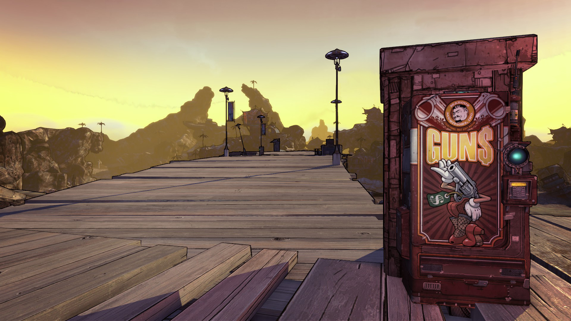 Borderlands 2 HD Wallpaper: Weapons of the Wasteland