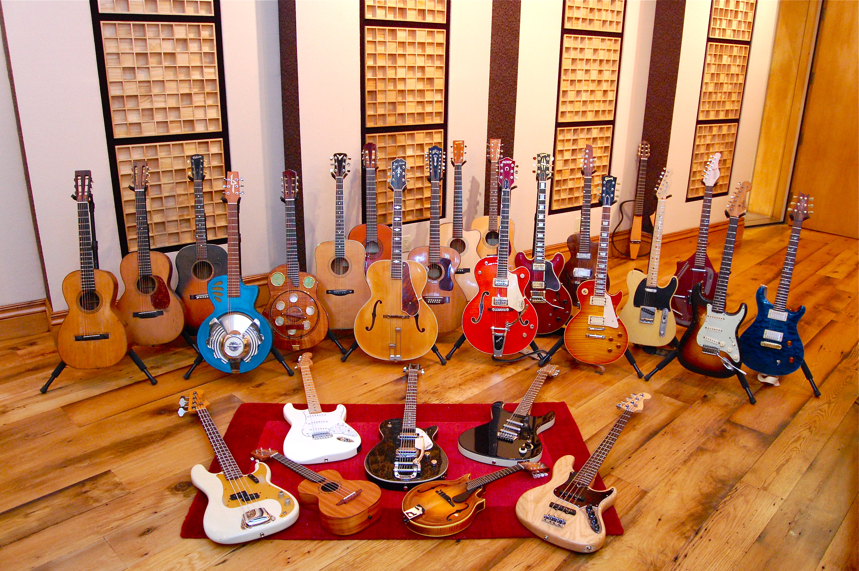 Guitar Studio Wallpaper Powered