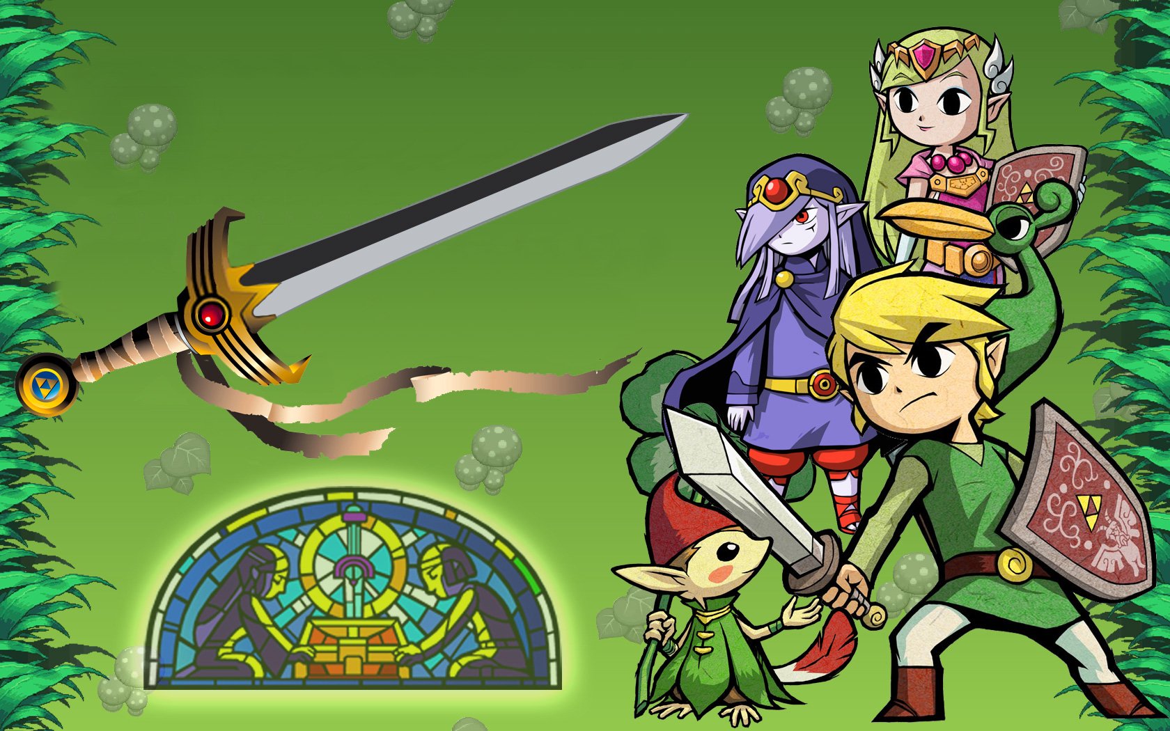 Minish Cap Slash Wallpaper