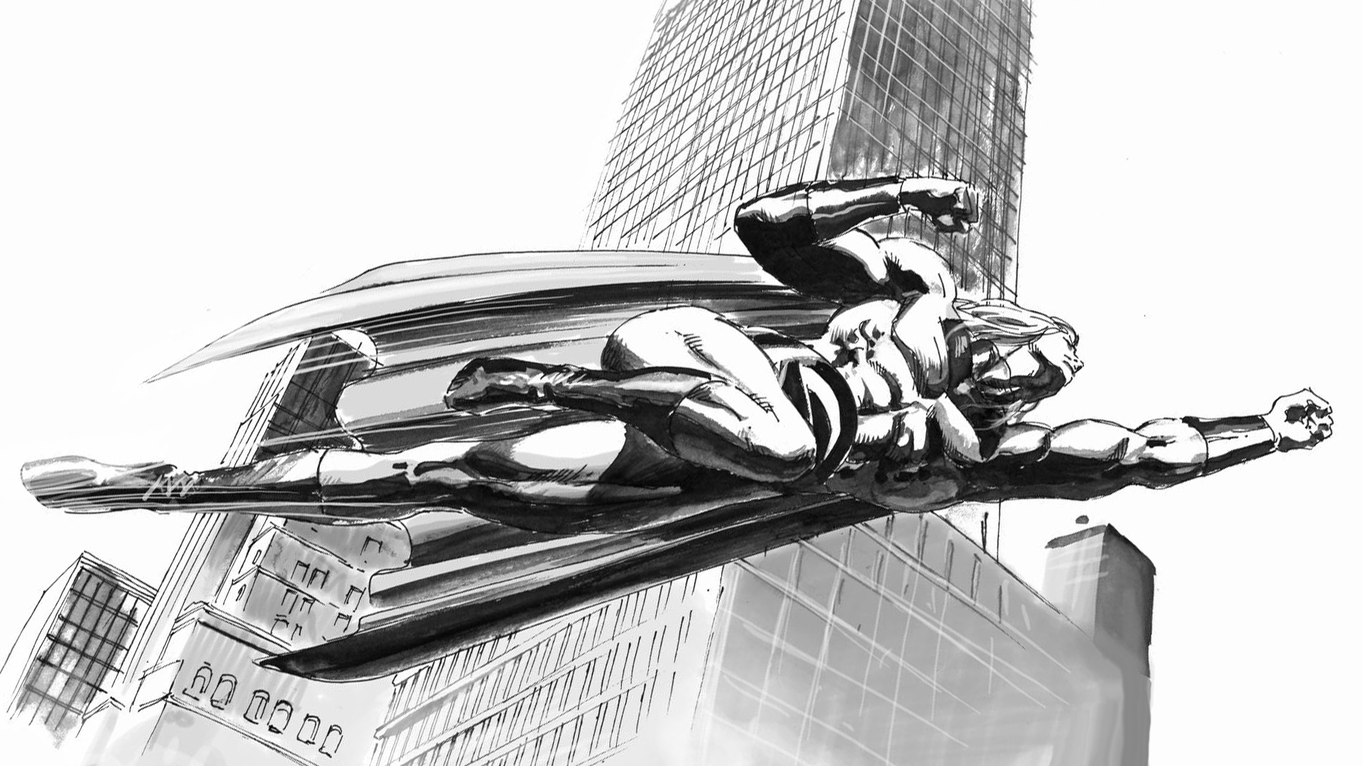 Dynamic Sentry: HD Comic Wallpaper Adventure