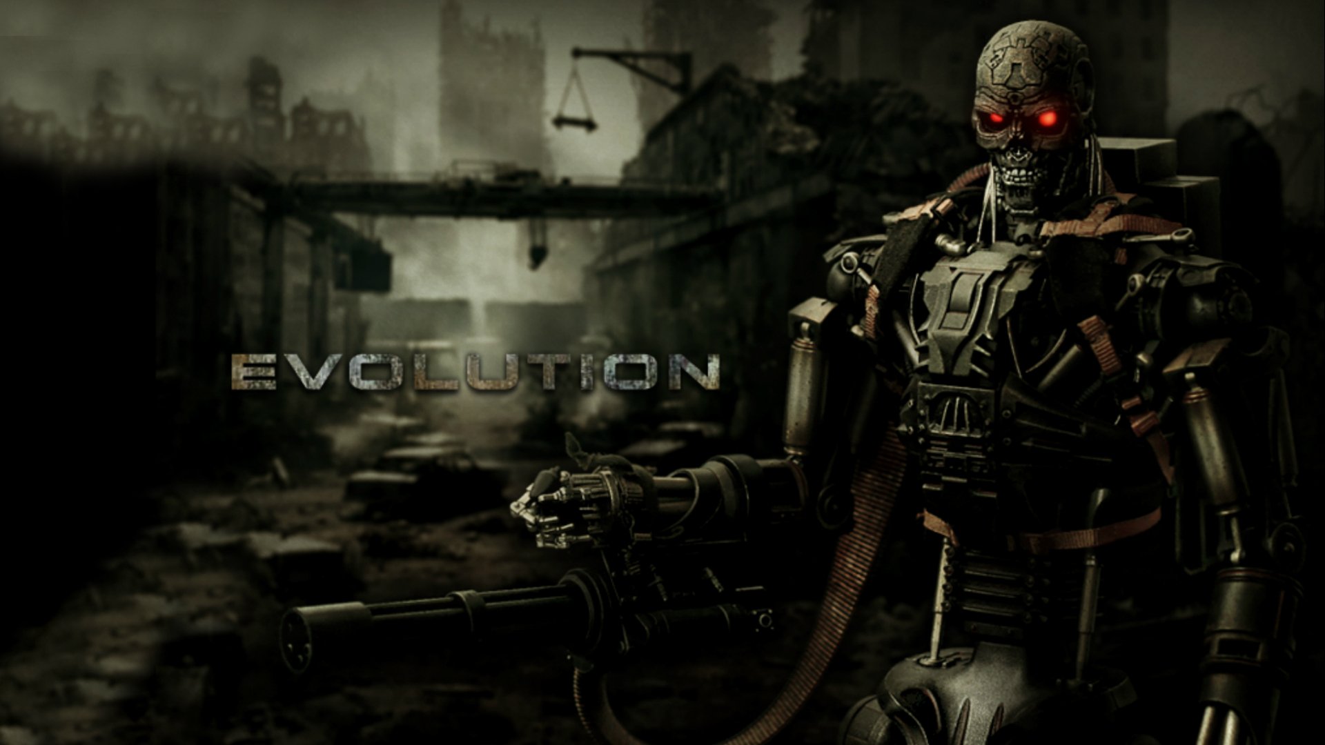 Terminator Evolution HD Wallpaper