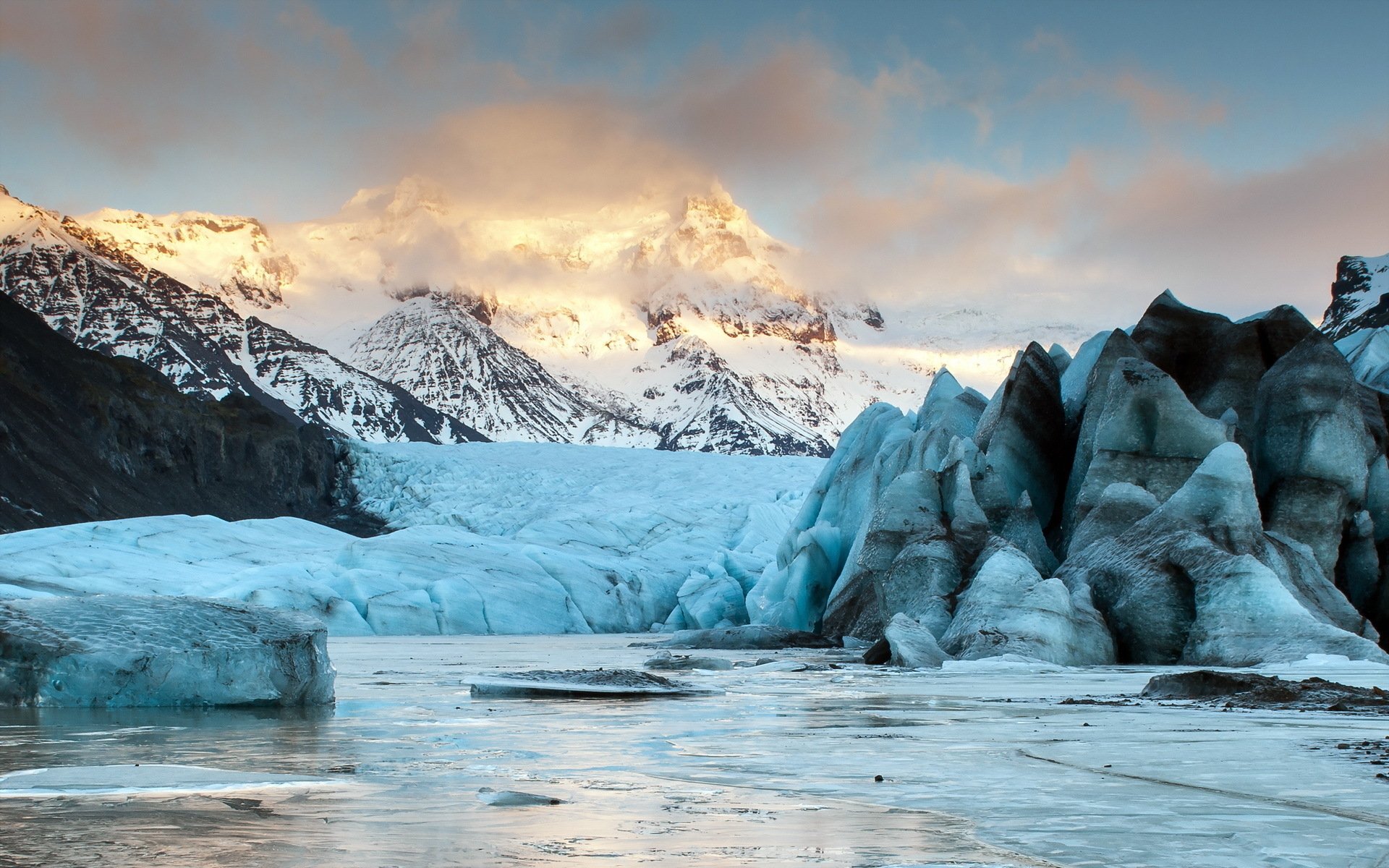 Download Nature Glacier HD Wallpaper