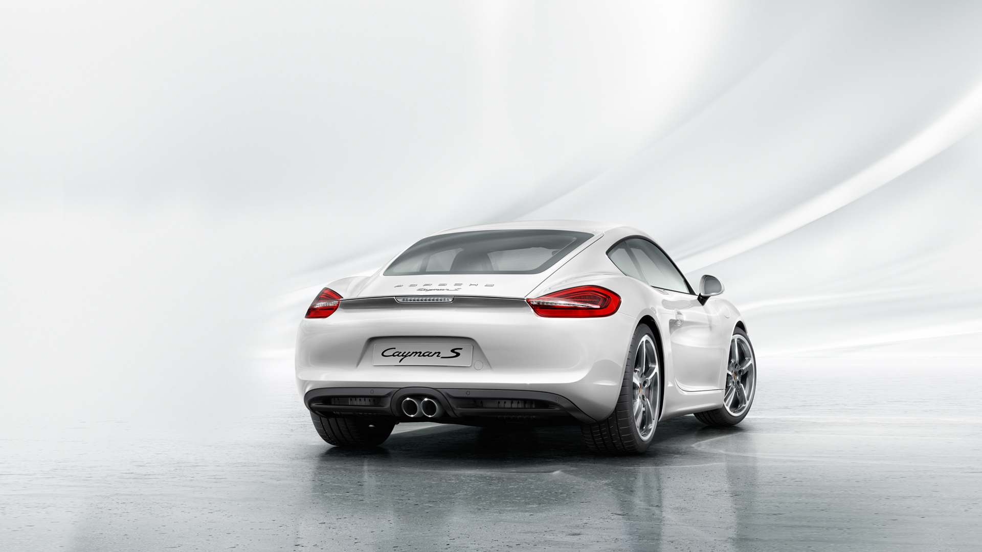 Download Green Car Car Porsche Porsche Cayman Vehicle Porsche Cayman S ...