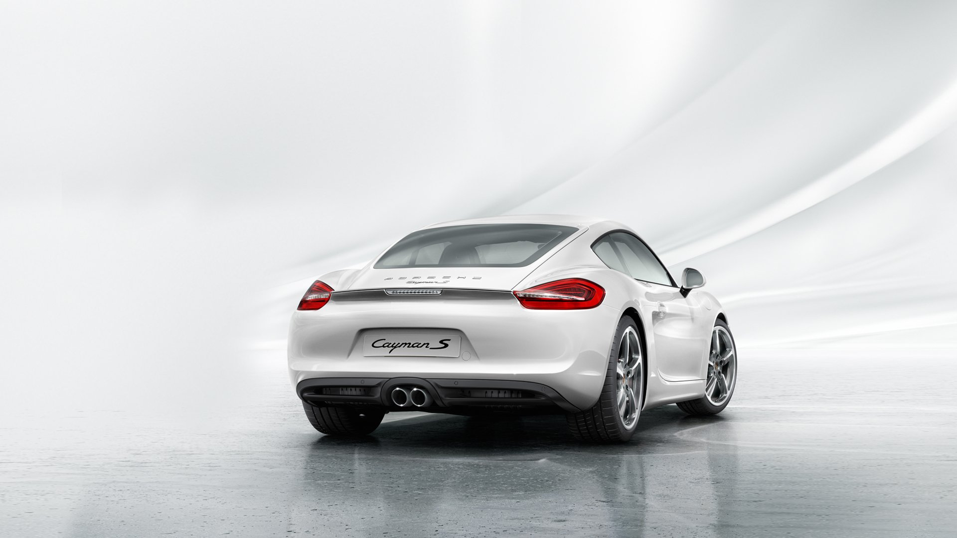 Download White Car Car Porsche Porsche Cayman Vehicle Porsche Cayman S ...