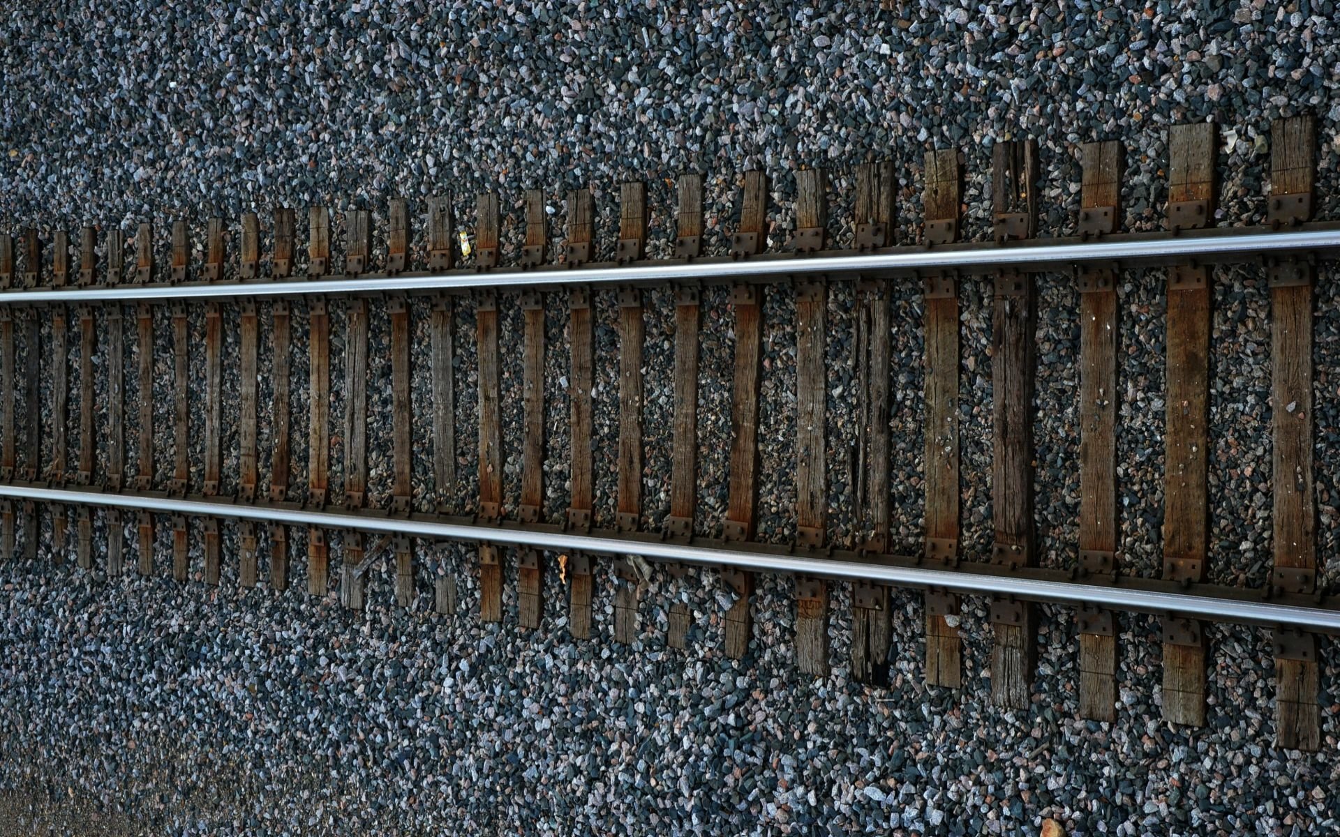 Man Made Railroad HD Wallpaper