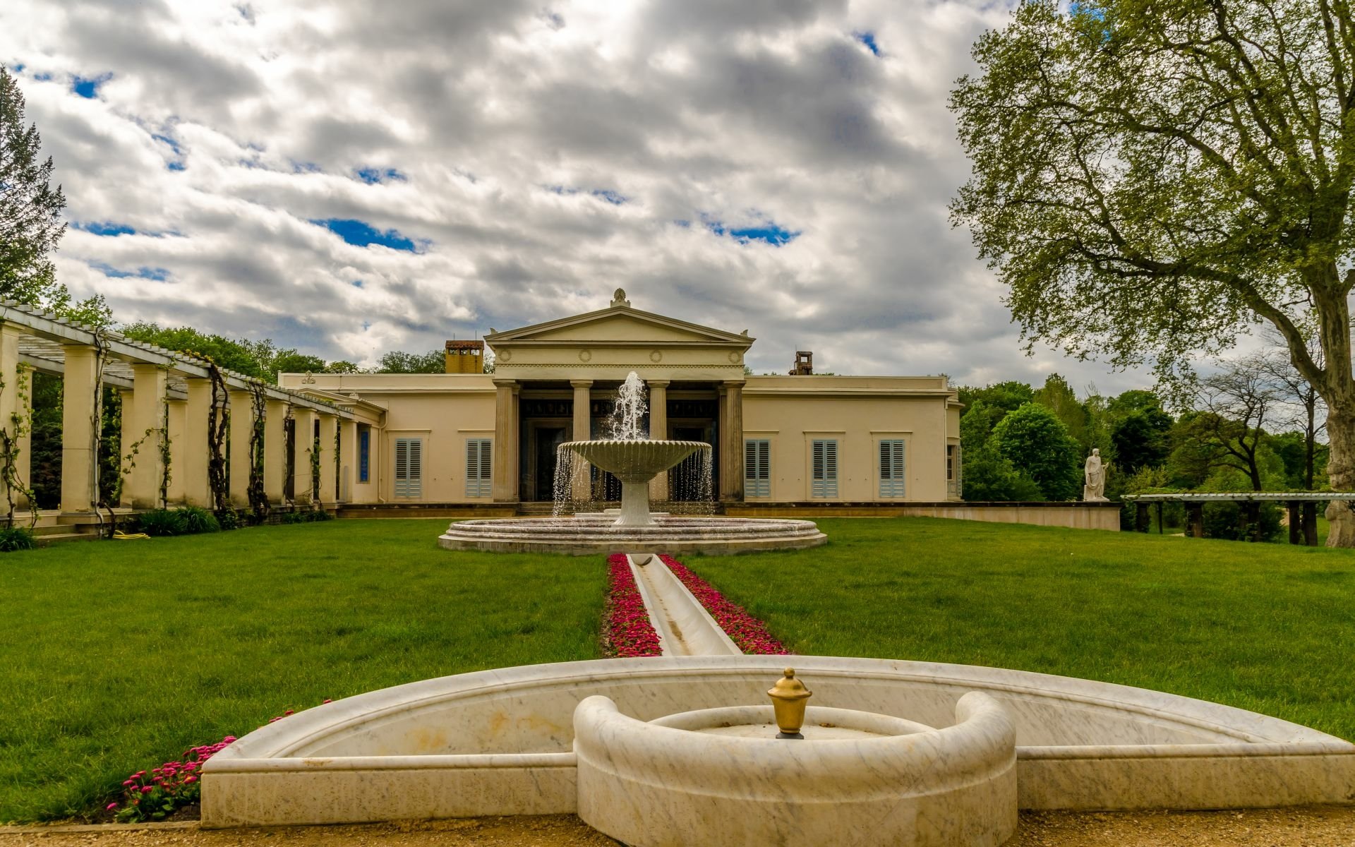 Download Man Made Charlottenhof Palace HD Wallpaper