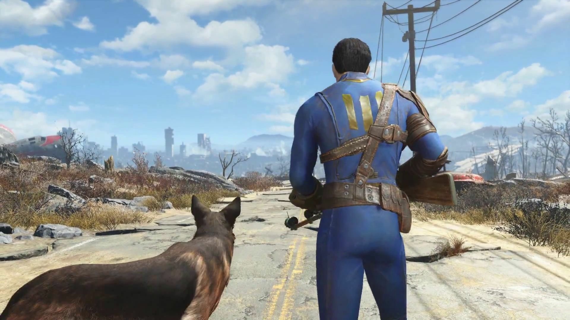 Fallout 4 HD Wallpaper: Journey Through the Wasteland