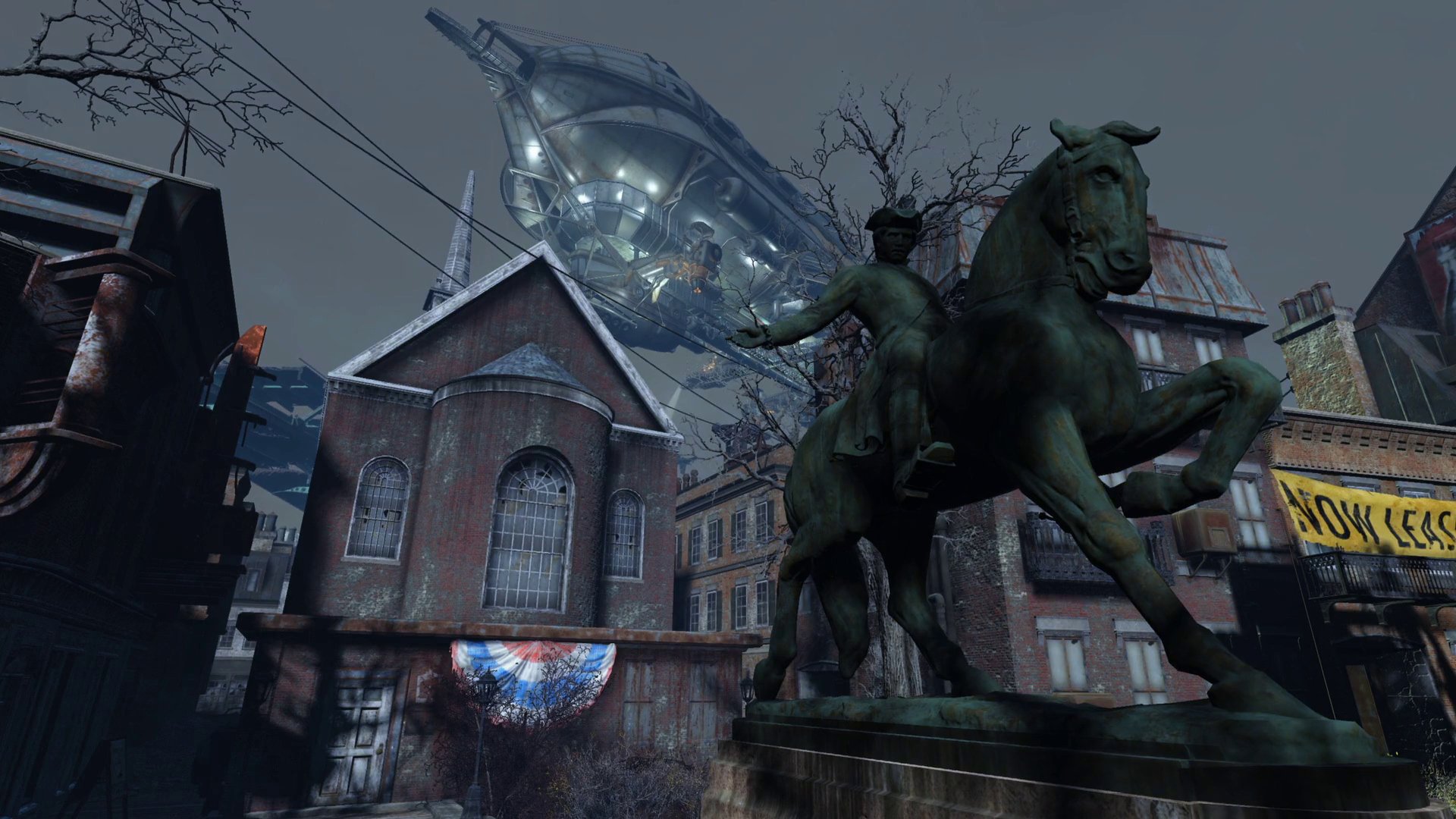 Fallout 4 HD Wallpaper: Post-Apocalyptic Boston in Stunning Detail