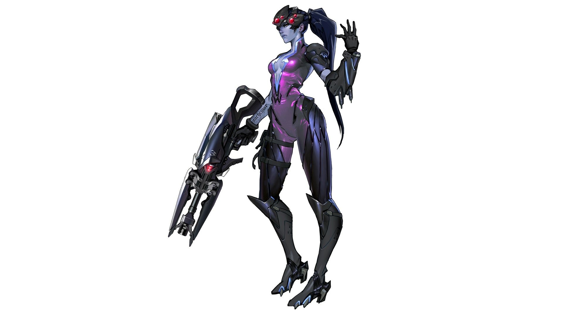 Widowmaker - Overwatch HD Wallpaper: Venomous Sniper | 1920x1080 ...