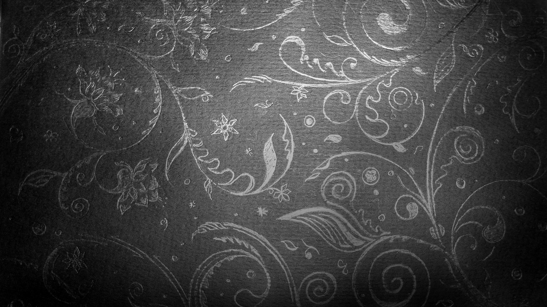 Download Grey Artistic Flower HD Wallpaper | 1920x1080 | Wallpaper Abyss
