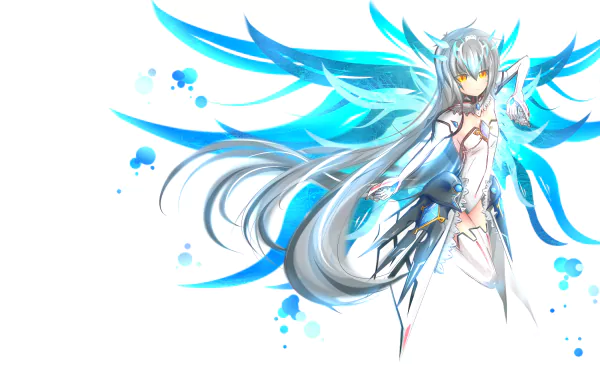 Download Winter Shark Video Game Elsword HD Wallpaper