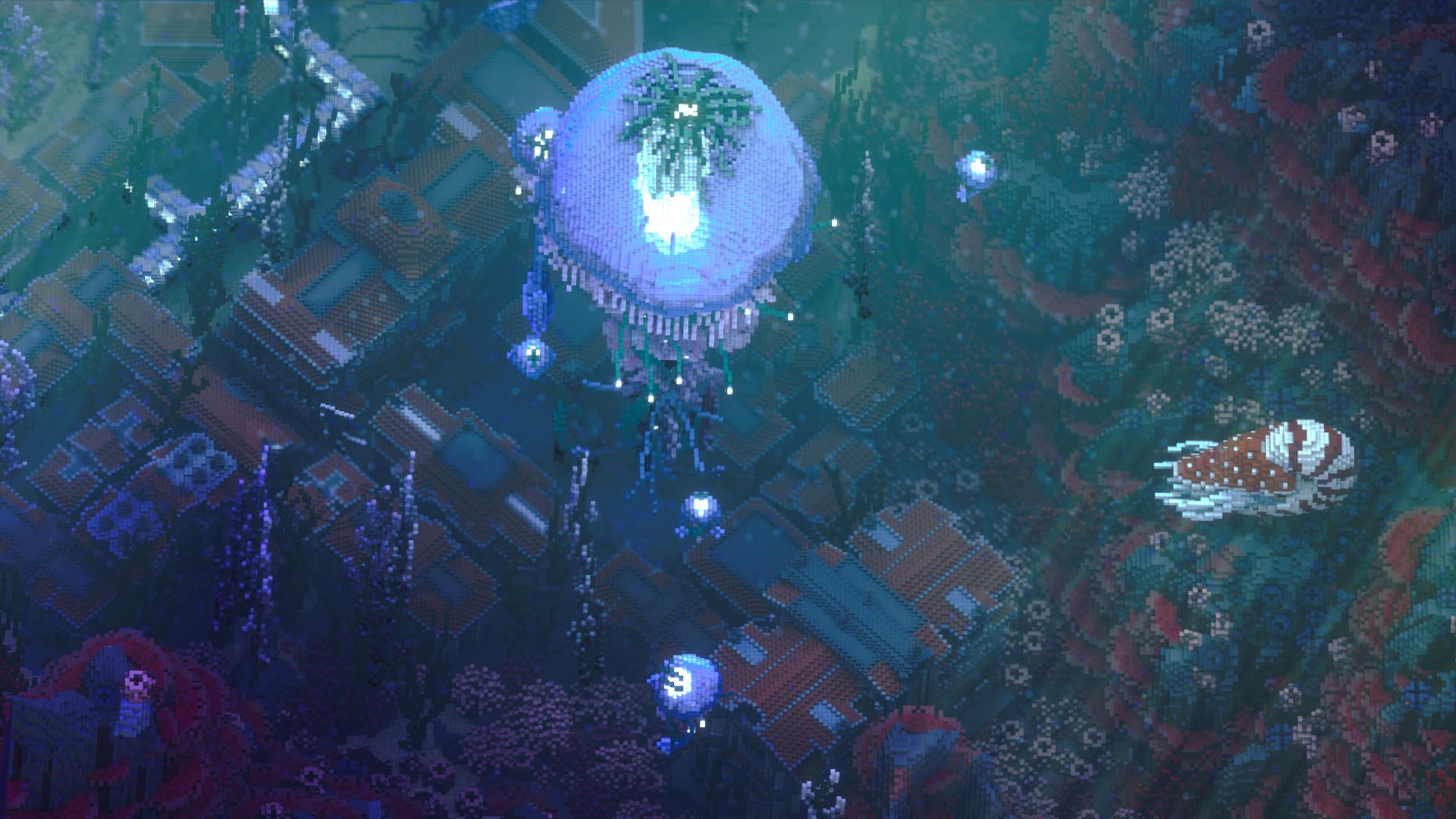 Minecraft HD Wallpaper: Underwater Adventure Awaits