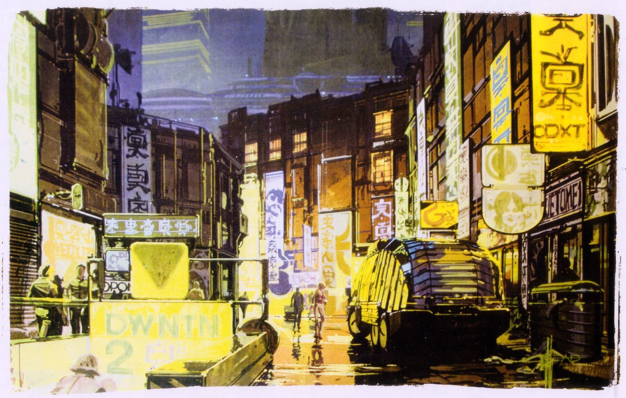 Download Sci Fi City Sci Fi City HD Wallpaper by OBLAGON