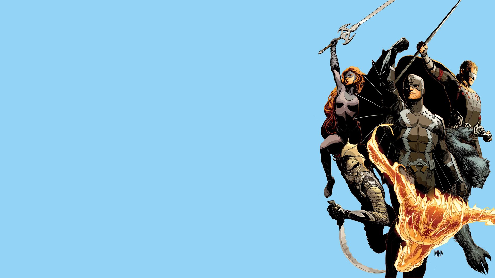 Download Comic Uncanny Inhumans HD Wallpaper
