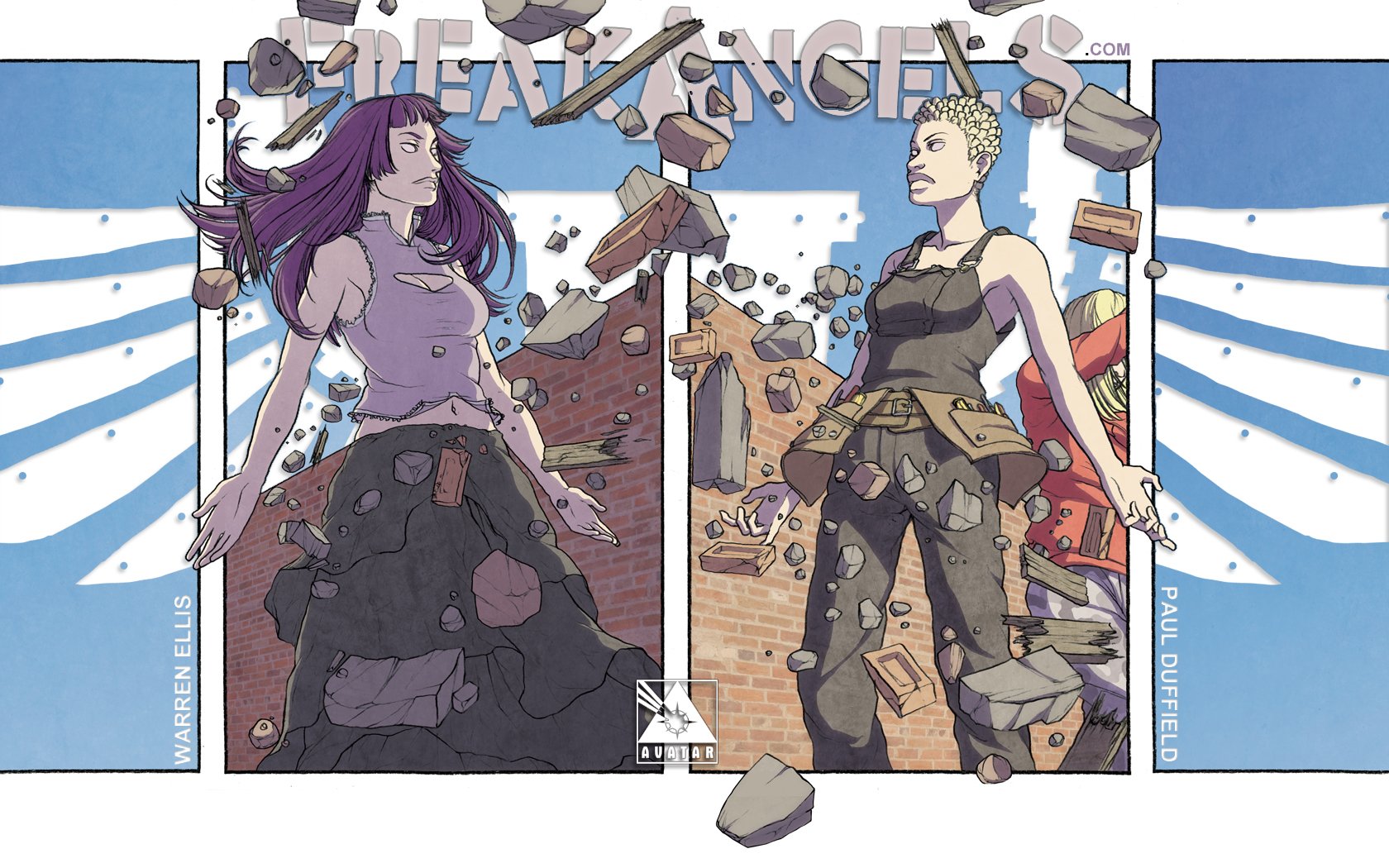 Download Comic FreakAngels Wallpaper