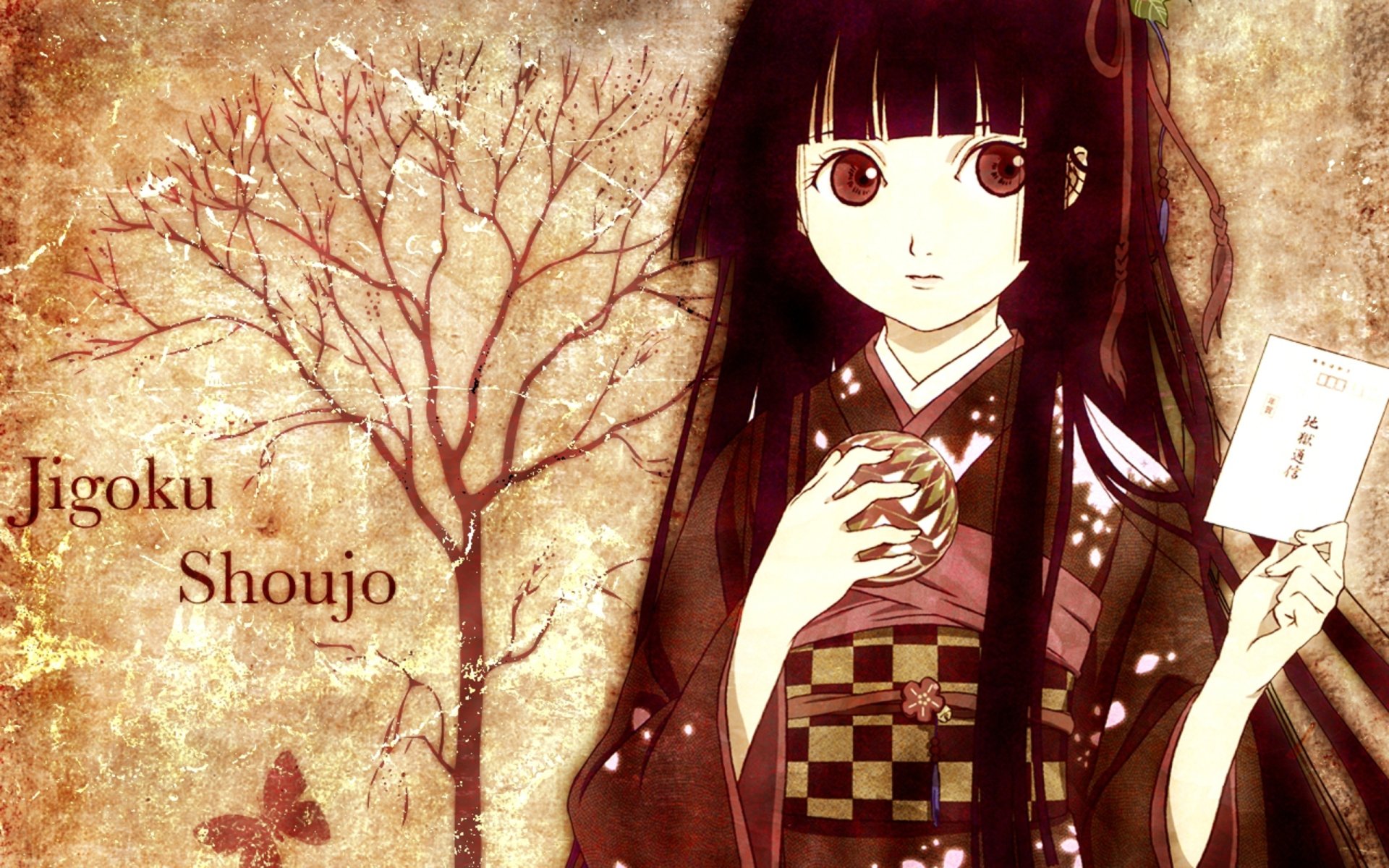 Download Anime Jigoku Shōjo HD Wallpaper