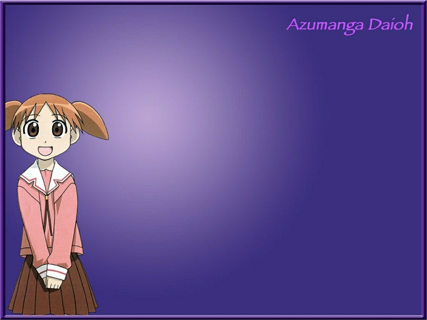 Download Anime Azumanga Daioh Wallpaper | 1366x1024 | Wallpaper Abyss
