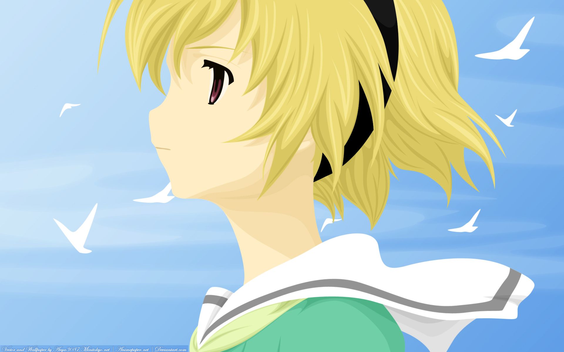 Download Hōjō Satoko Anime Higurashi When They Cry HD Wallpaper