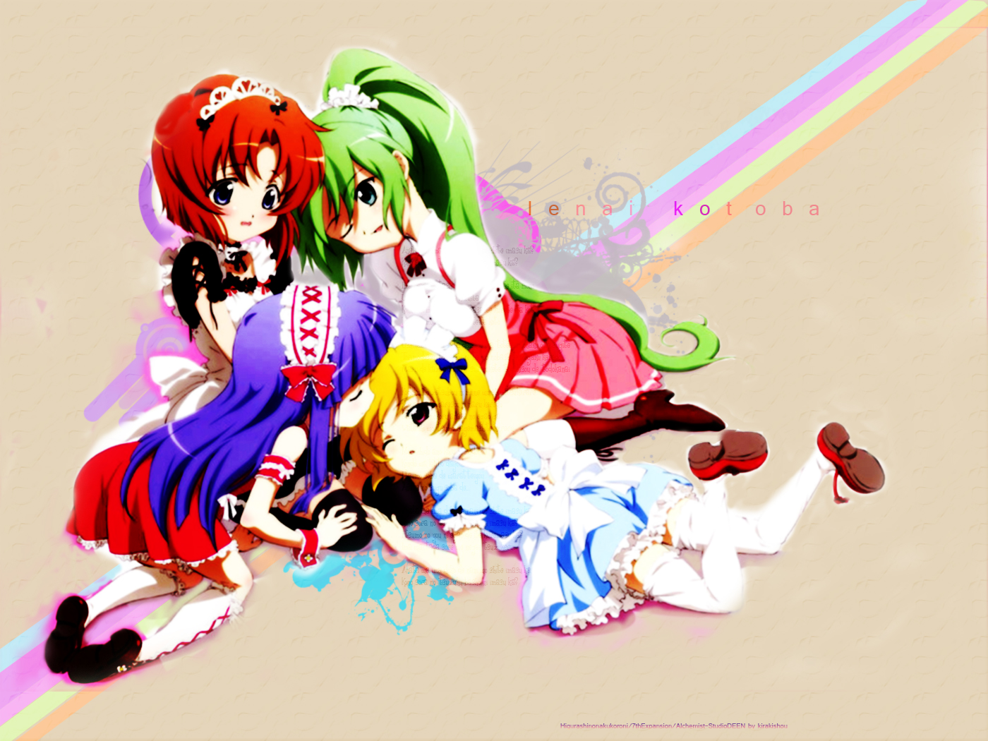 Download Anime Higurashi When They Cry Wallpaper