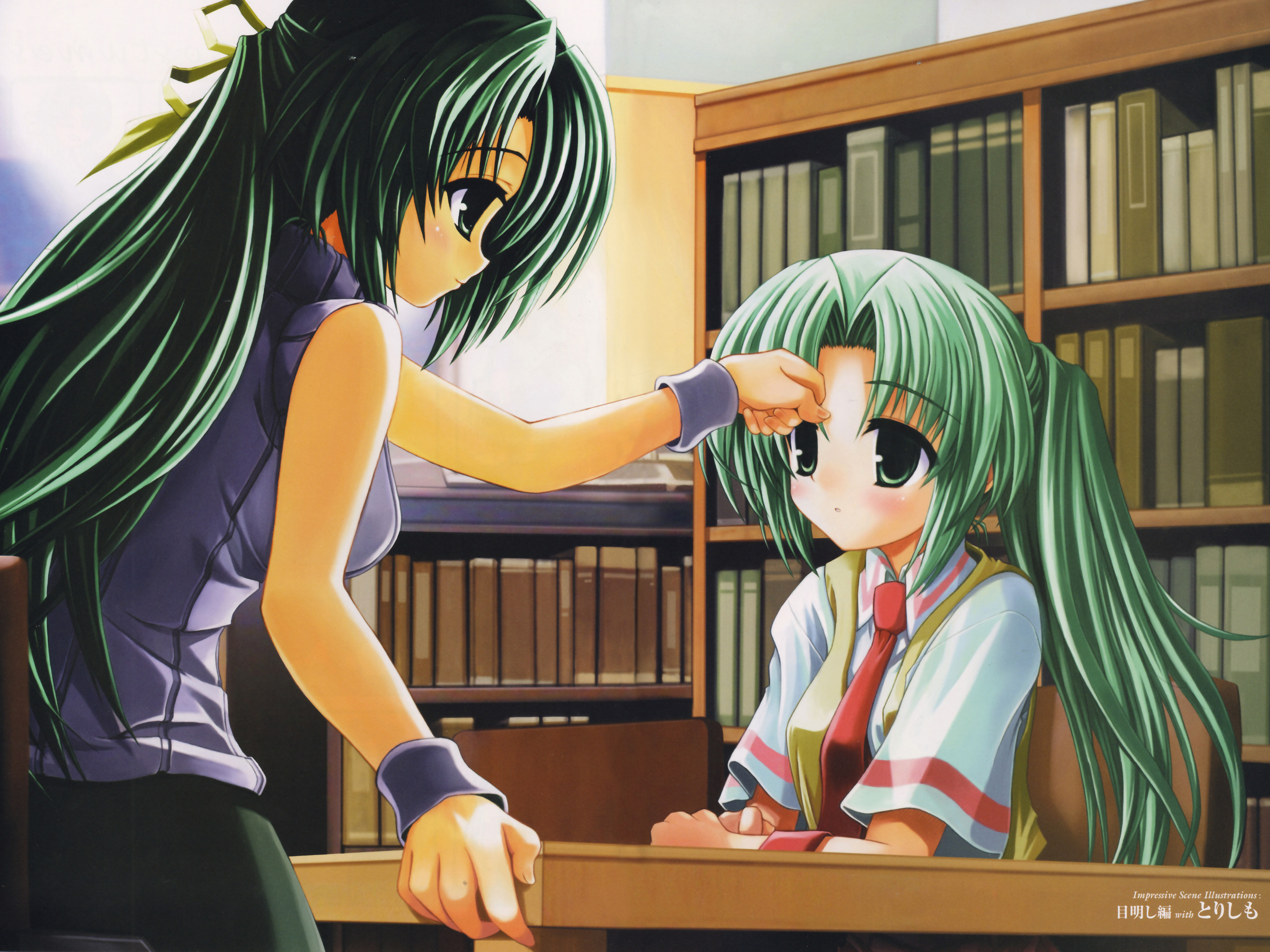 Download Sonozaki Shion Sonozaki Mion Anime Higurashi When They Cry 4k ...