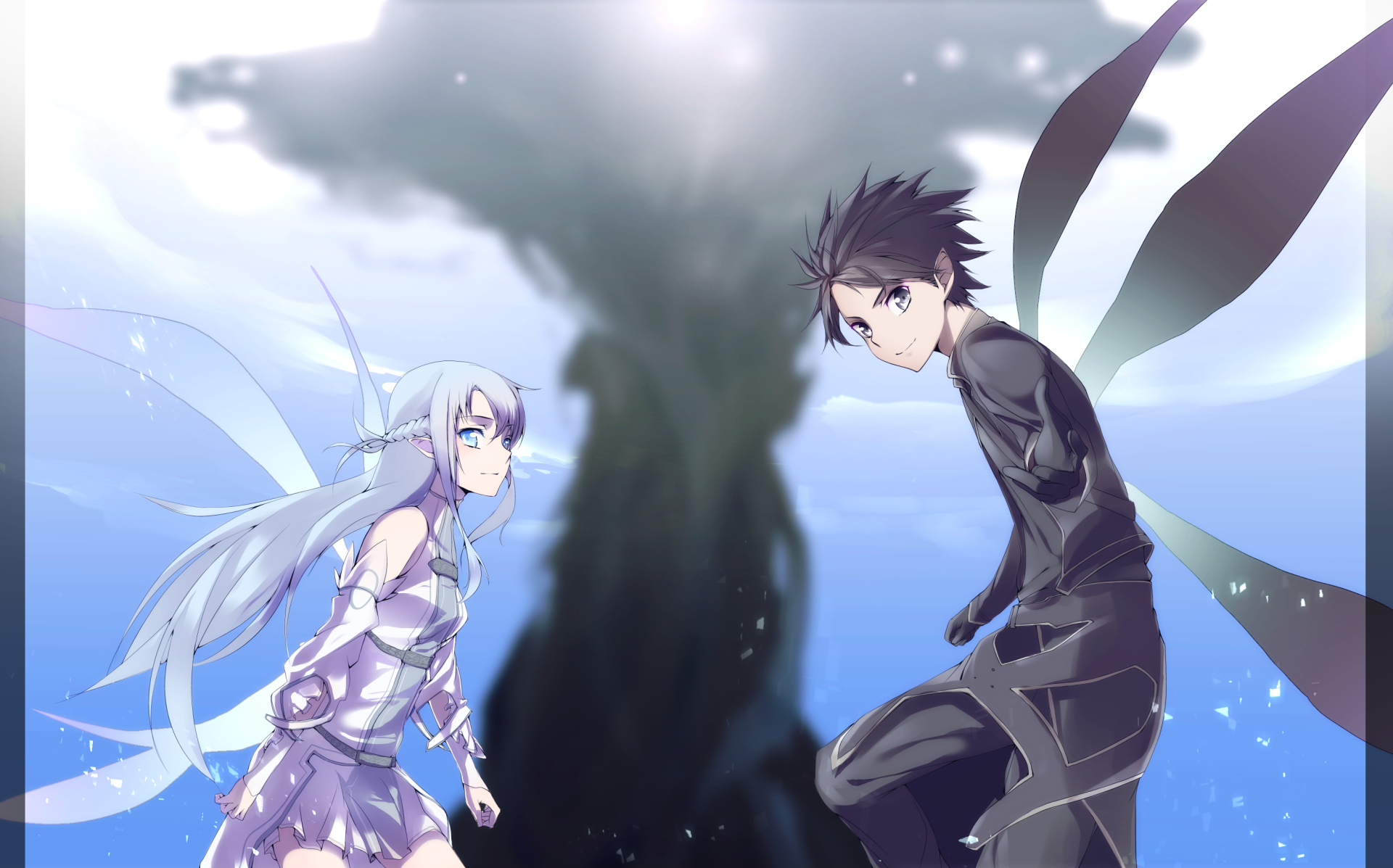 Kirito & Asuna — SAO II Duel; Twin Blades of SAO II; Kirito x Asuna 2K ...