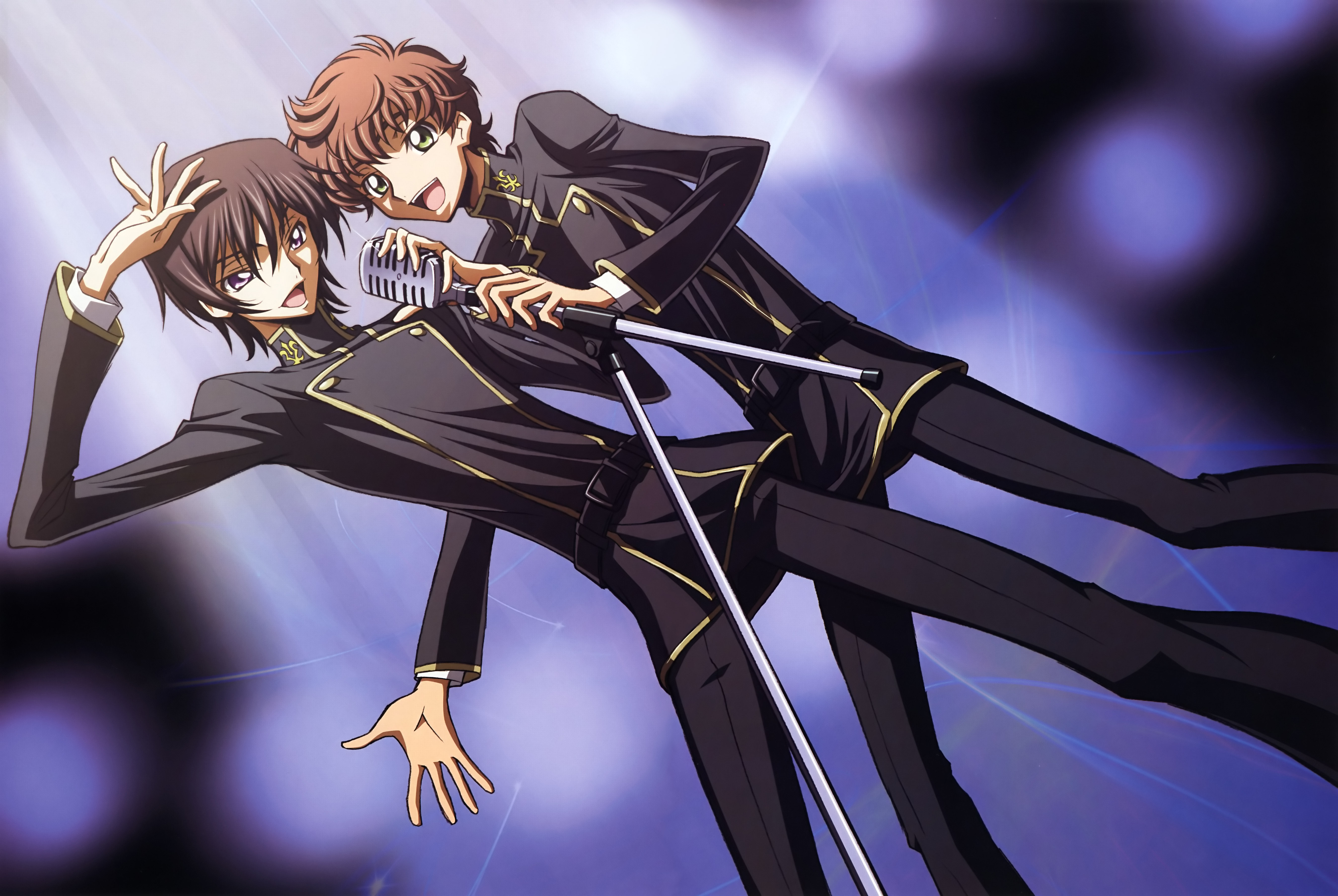 Download Suzaku Kururugi Lelouch Lamperouge Anime Code Geass 4k Ultra ...