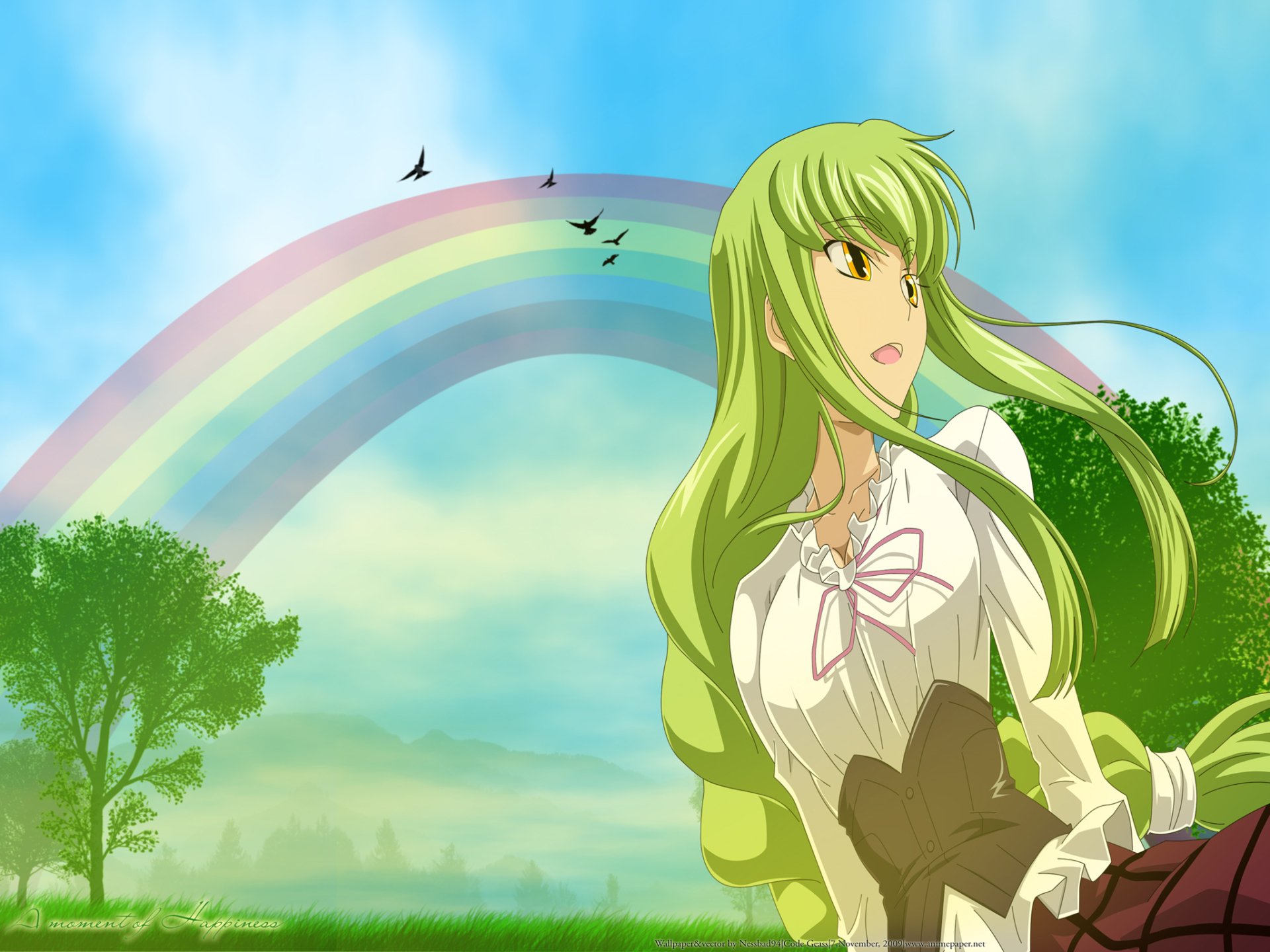 Download C.C. (Code Geass) Anime Code Geass HD Wallpaper