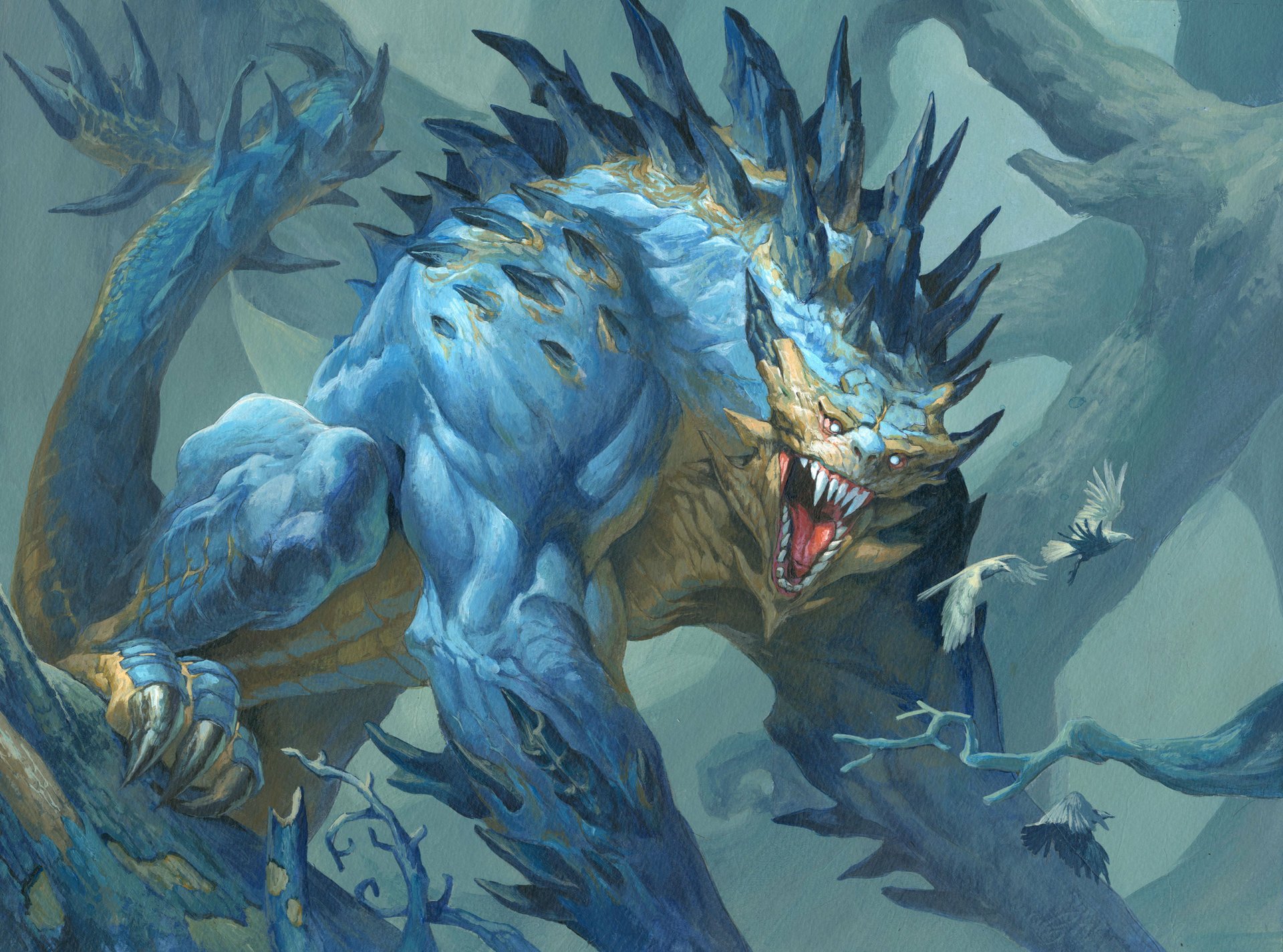 Epic Magic: The Gathering Dragon – HD Fantasy Wallpaper by Jesper Ejsing