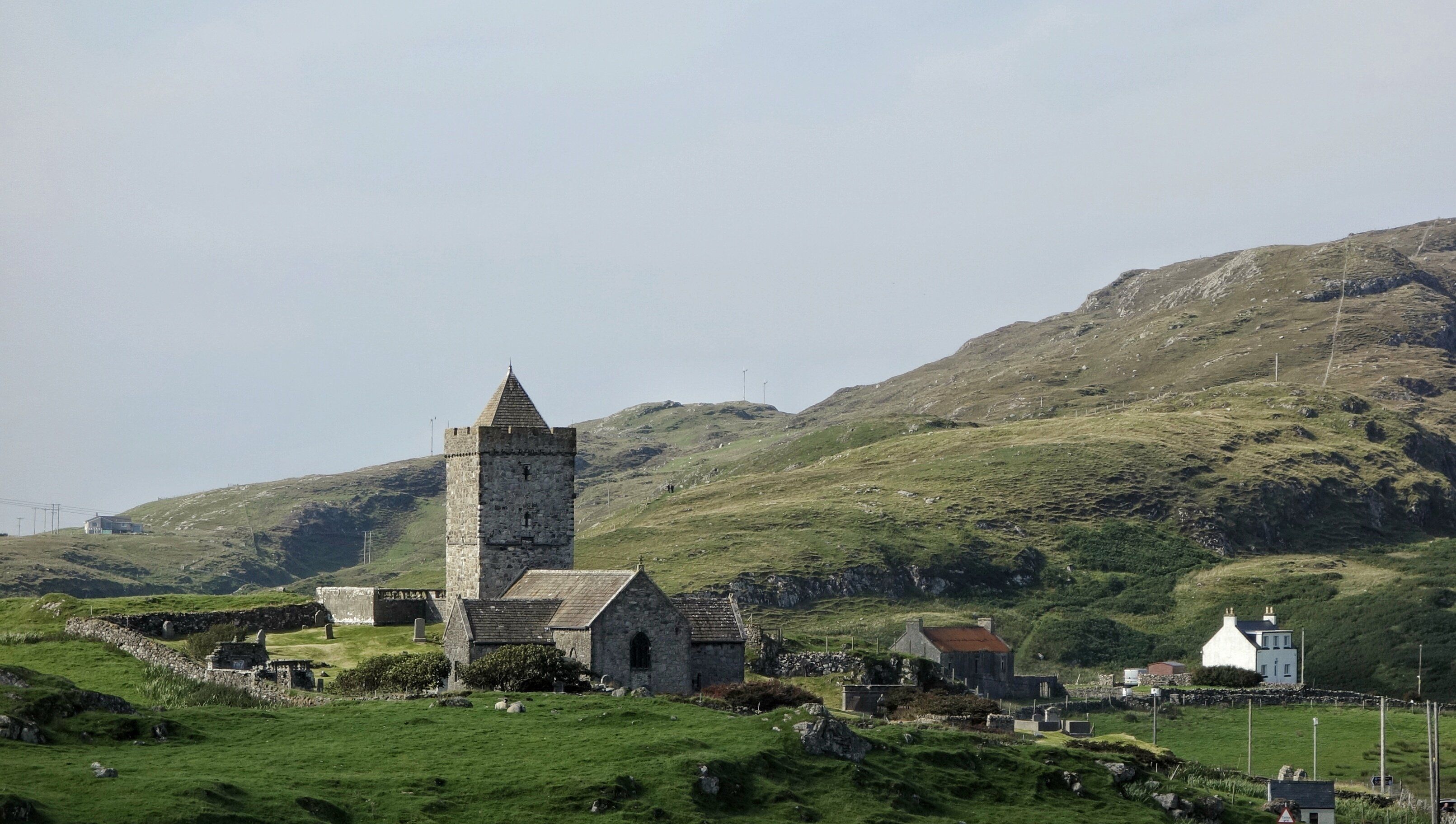 St Clement's Church, Rodel HD Wallpaper