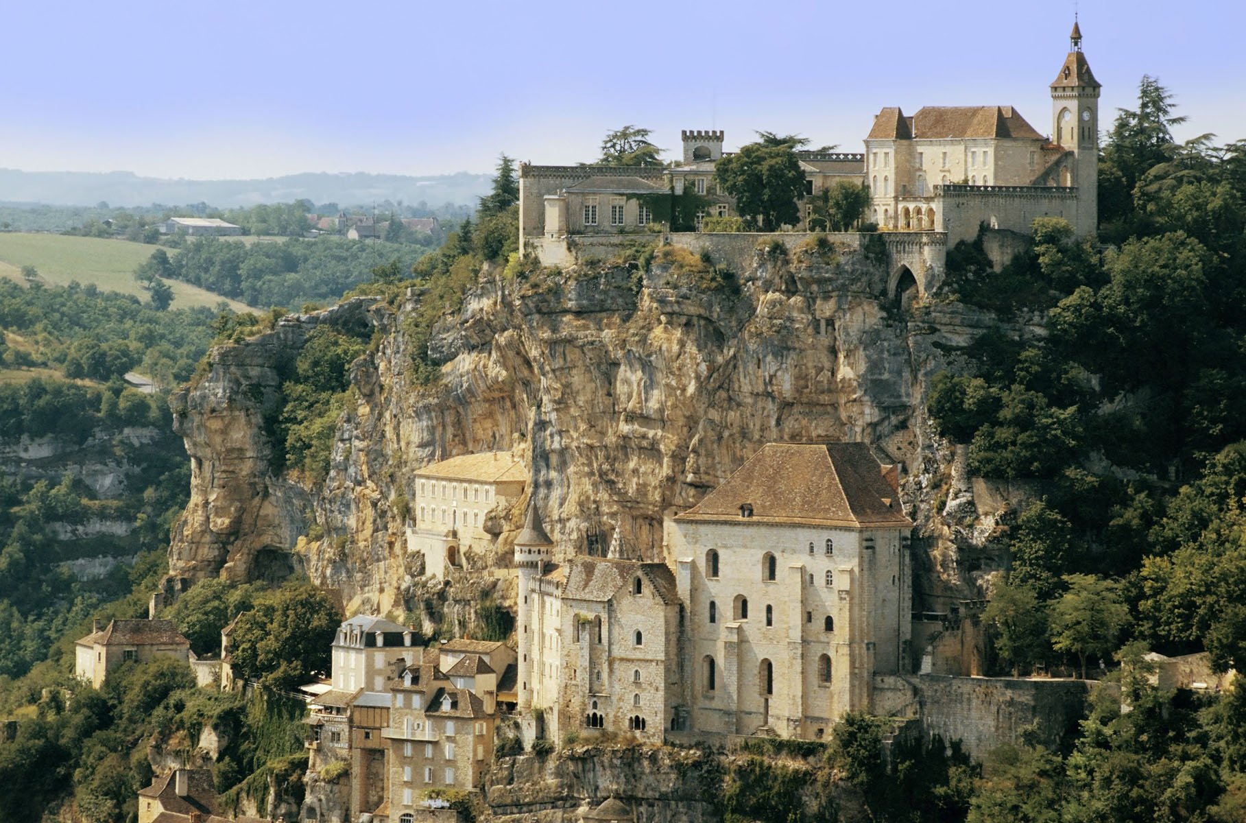 Download Man Made Rocamadour Wallpaper