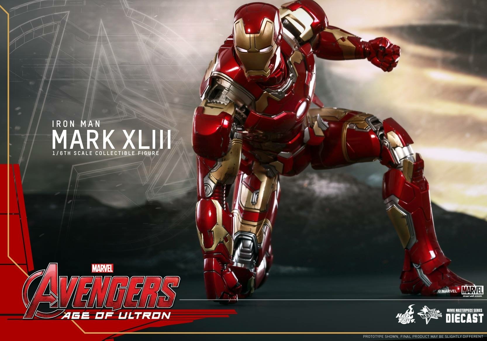 Iron Man Mark XLIII HD Wallpaper from Avengers: Age of Ultron