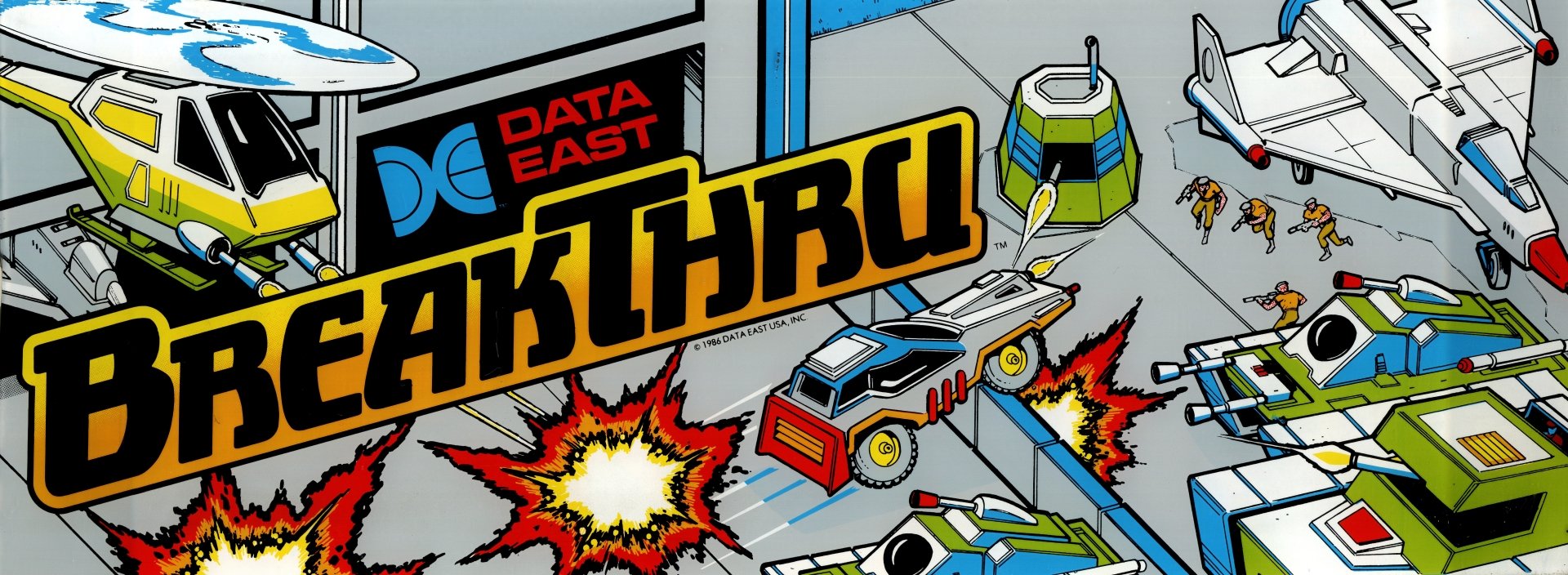 Download Video Game BreakThru! 4k Ultra HD Wallpaper