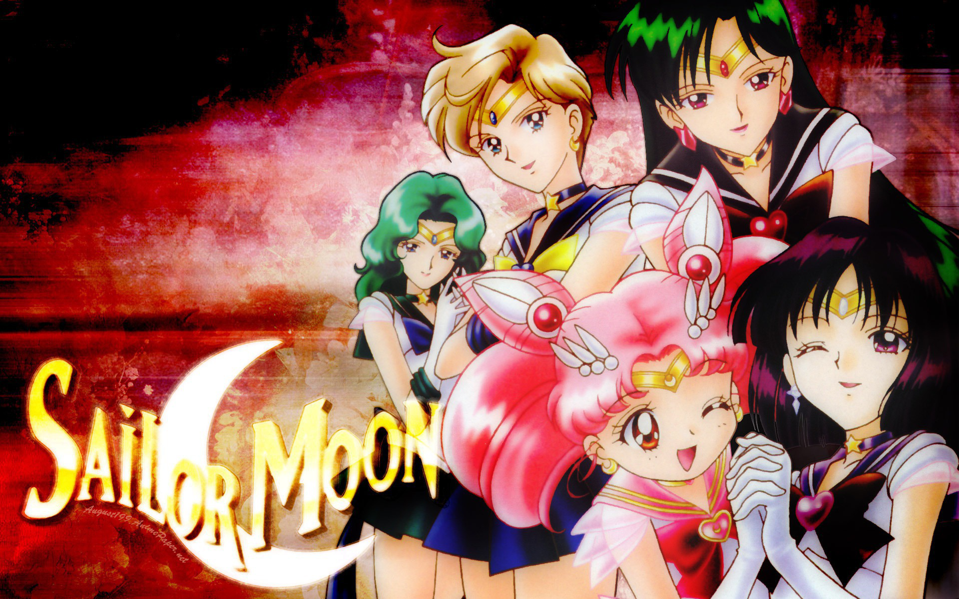 Sailor Moon HD Anime Magic: Timeless Warriors Unite Wallpaper ...