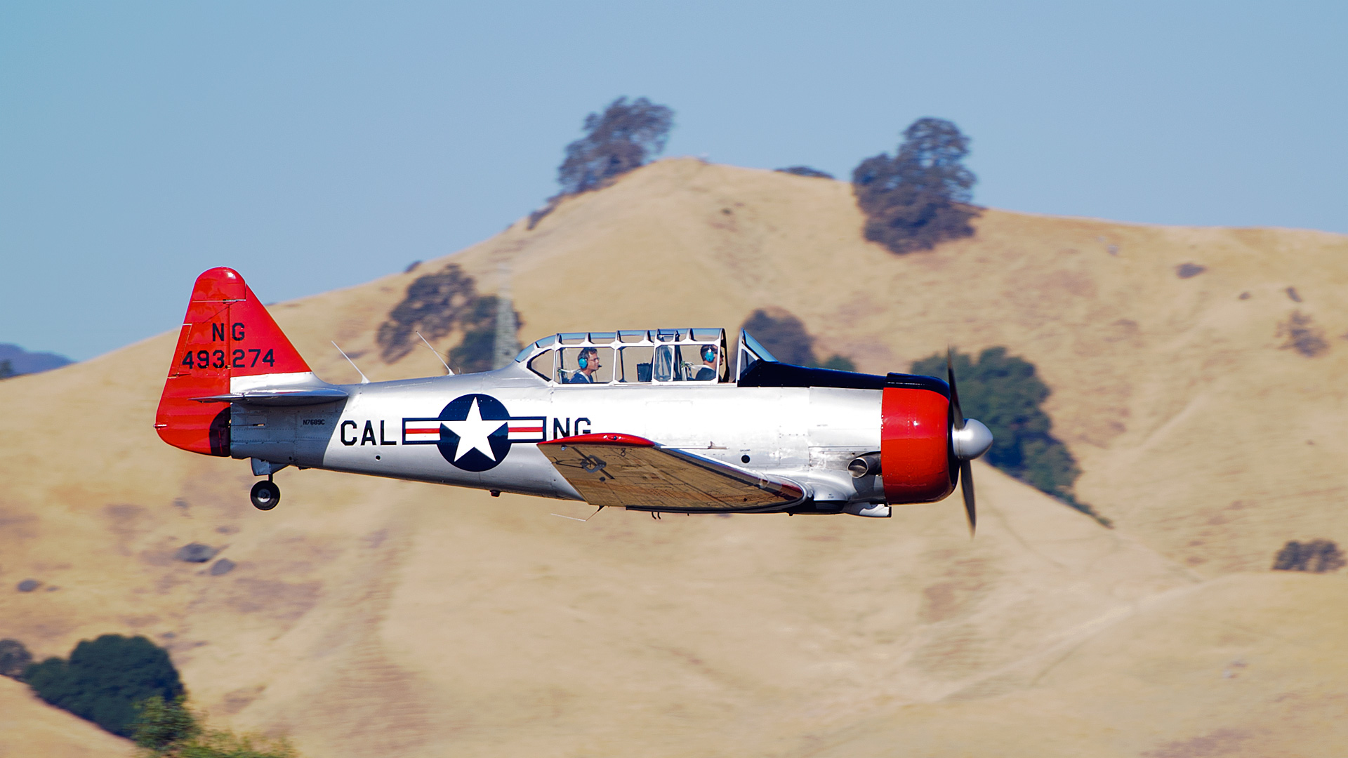 North American T-6 Texan Military Aircraft HD Wallpaper Showcase
