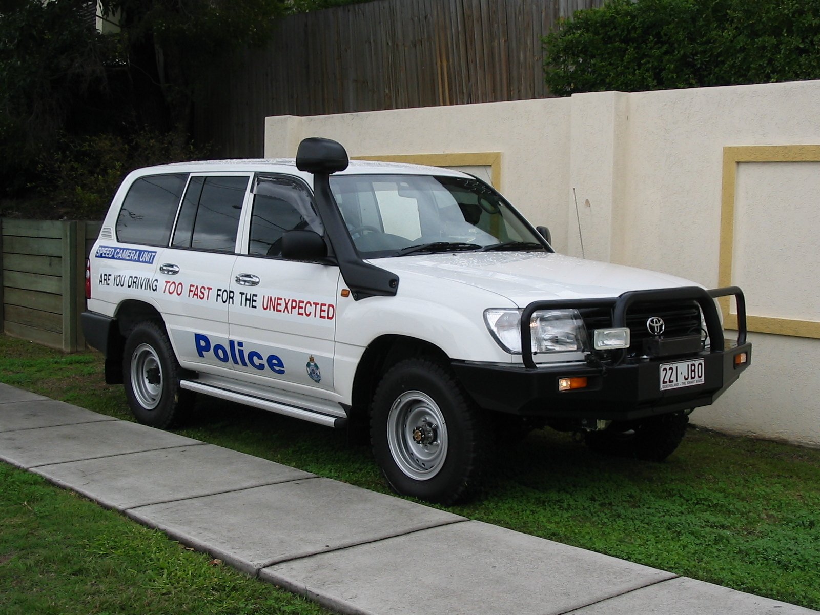 Download Toyota Vehicle Police Wallpaper