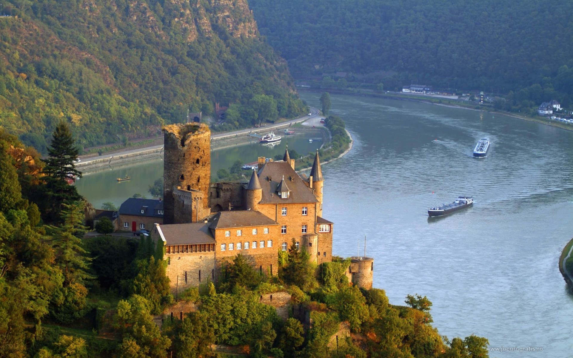 Download Man Made Rhine Valley HD Wallpaper