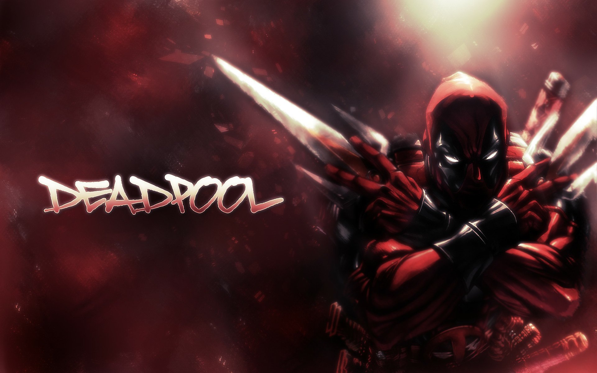 Deadpool HD Comic Wallpaper: Merc with a Mouth in Action