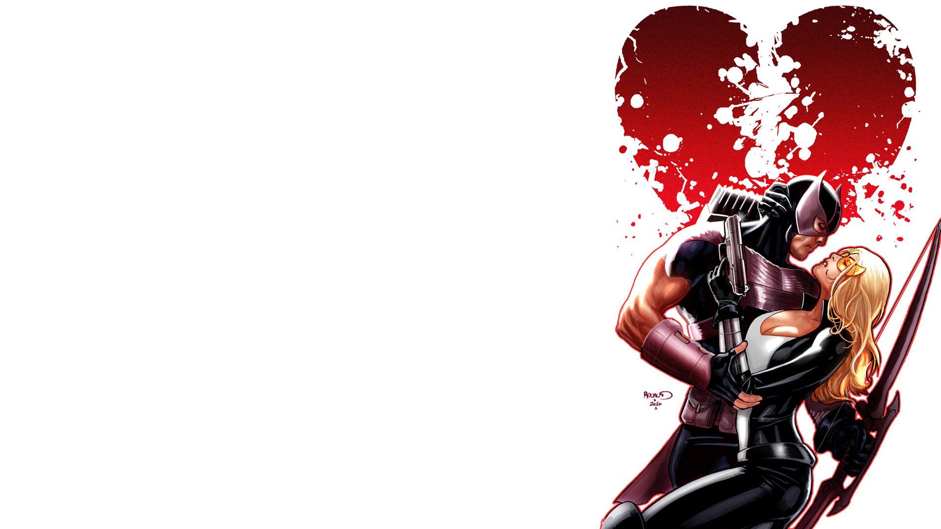 Download Comic Hawkeye & Mockingbird HD Wallpaper