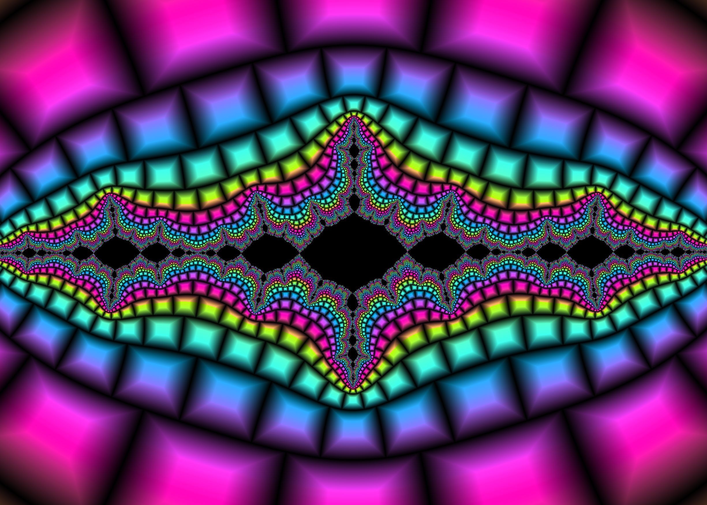 Download Rainbow Colors Colorful Abstract Fractal HD Wallpaper by ...